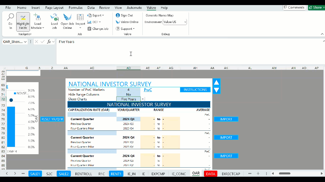 Valuation Workbook: Using the PwC US API Import Integration – Valcre ...